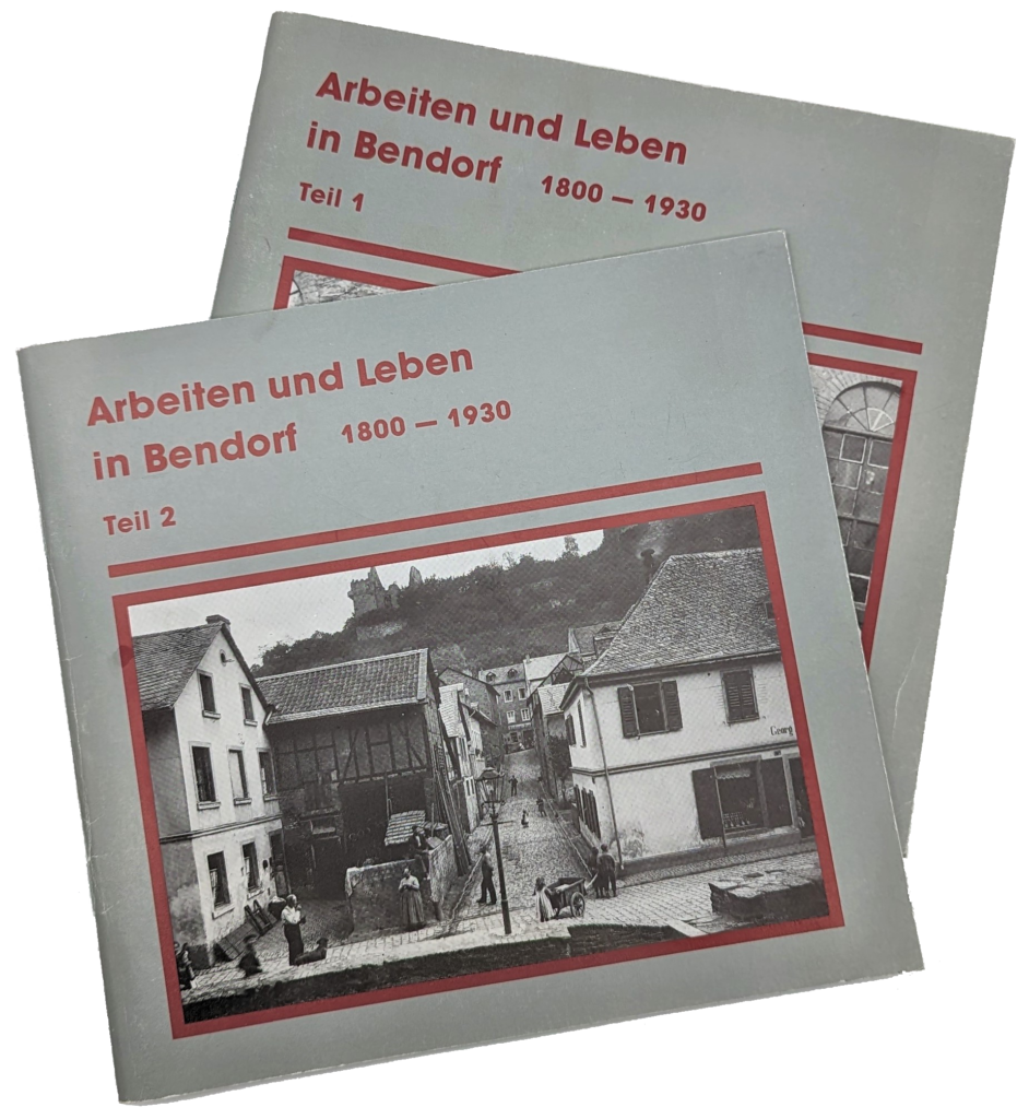 Beispiel: Arbeiten und Leben in Bendorf – Bendorf-Geschichte – Unsere ...